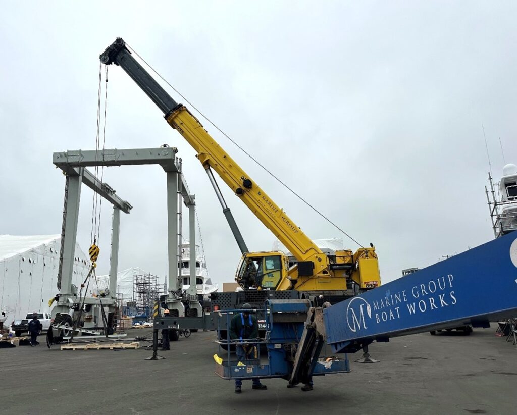 Marine Group Boat Works Christens New 100-ton Variable Width Marine ...